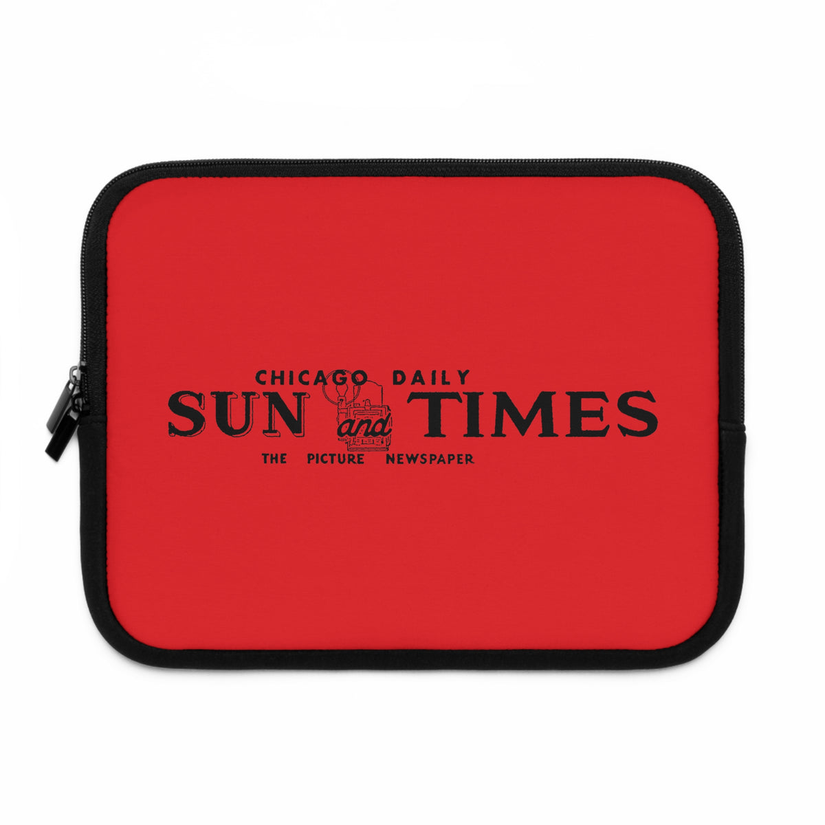 1940's "Chicago Daily Sun and Times" Vintage Logo Laptop/Tablet Sleeve ...